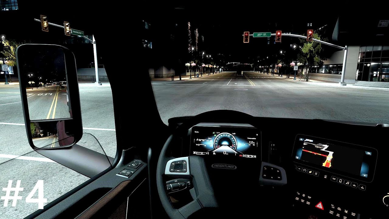 American Truck Simulator - Part 4 - Short Delivery From Price To Ogden ...