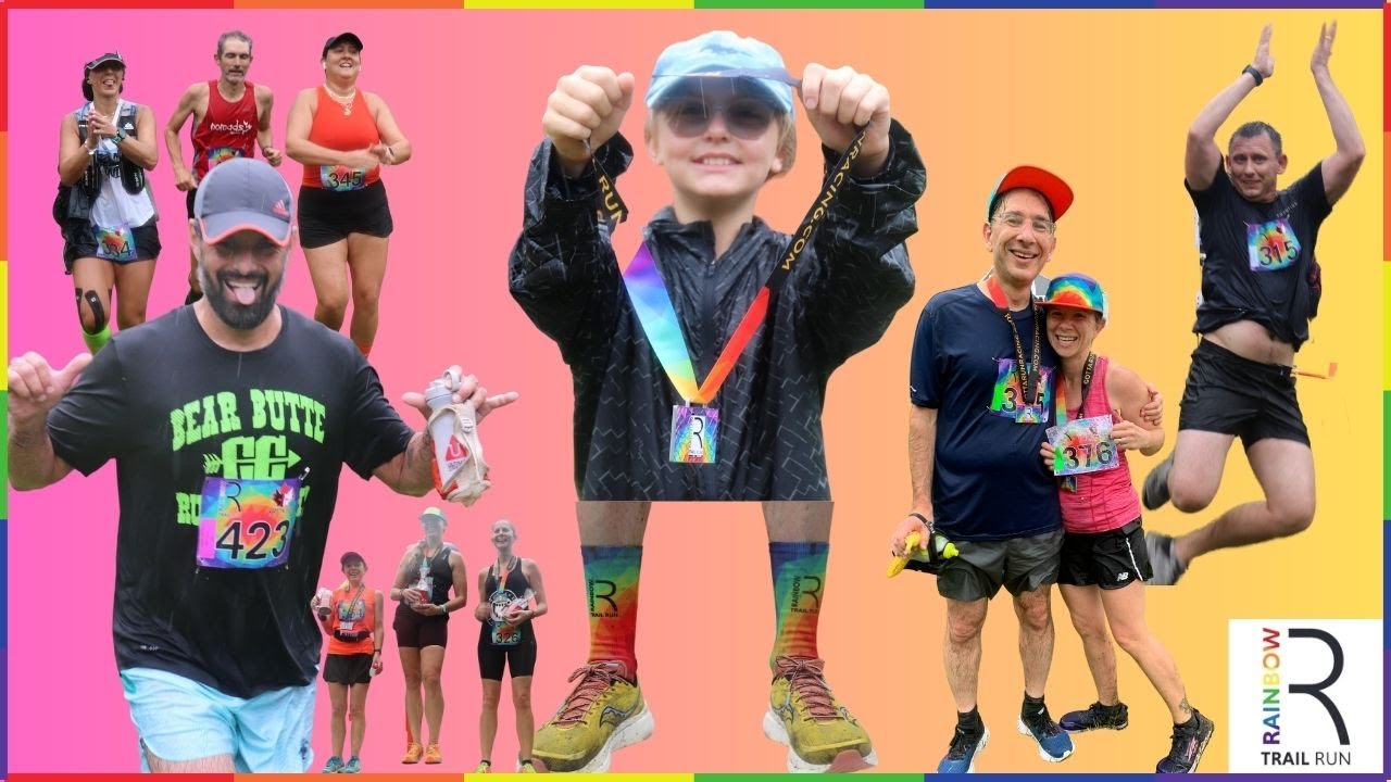 RAINBOW TRAIL RUN 2023 by GottaRunRacing - YouTube
