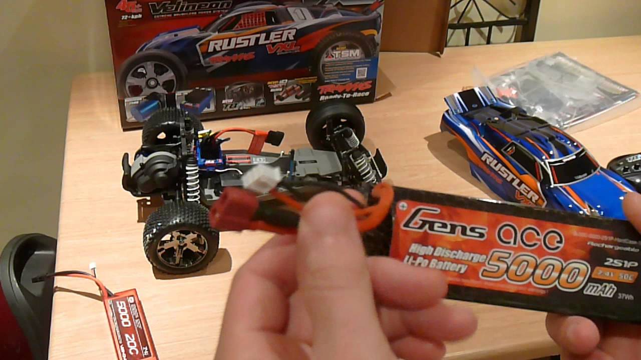 Traxxas Rustler Rc Car Unboxing - YouTube