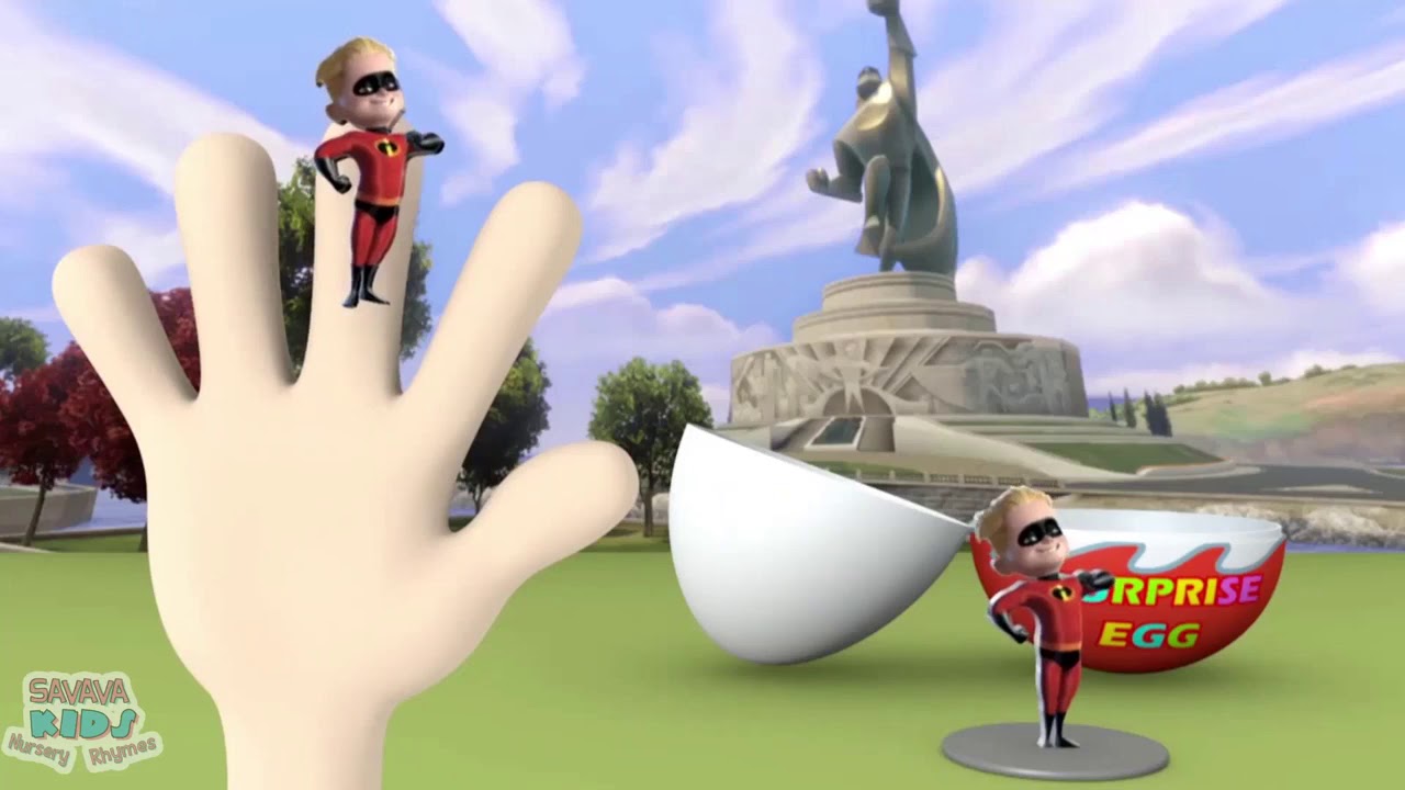 Surprise Egg Incredible Family 3D Animation KaKa Fun - YouTube