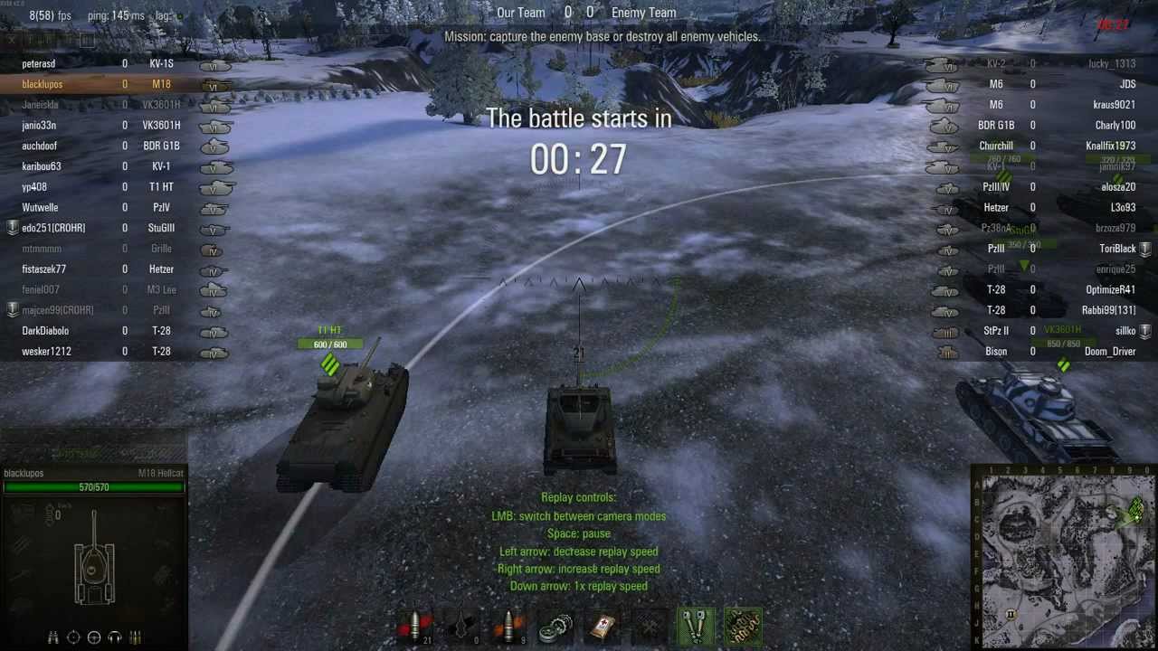 World Of Tanks M18 Hellcat 10 Kills Like A Boss Youtube