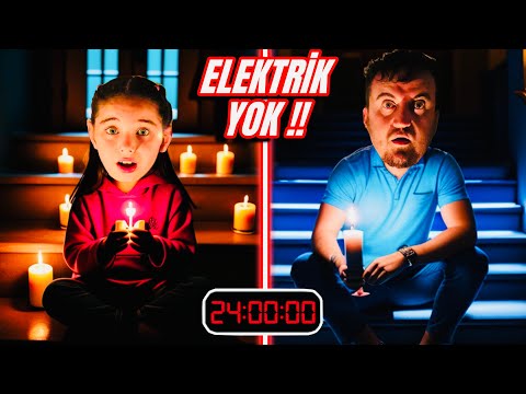 TÜM GÜN ELEKTRİK OLMADAN YAŞAMAK !! ELİF SİNEM GÜNLÜK RUTİNİ !!
