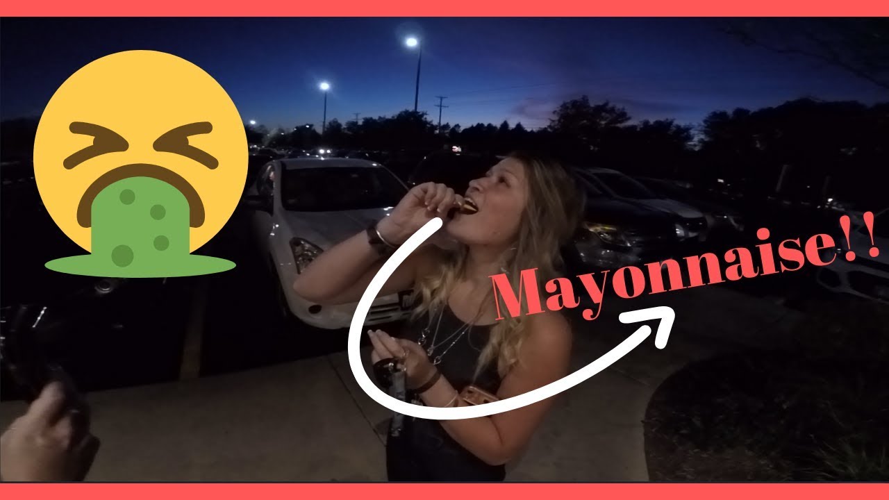 WHAT ARE THE ODDS!?!? [ DRINKING MAYO ] - YouTube