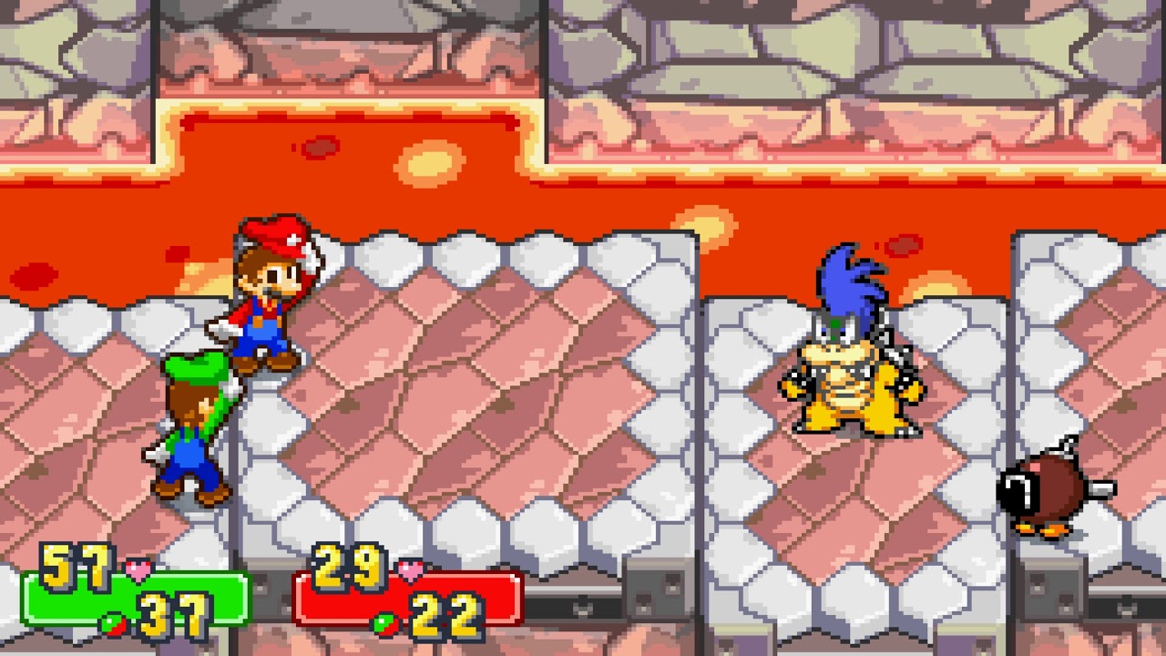 Mario & Luigi: Superstar Saga (GBA) Larry Koopa [4K] - YouTube