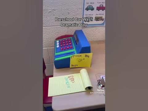 Join us for a fun peek at our preschool 'Car Wash' dramatic play setup ...