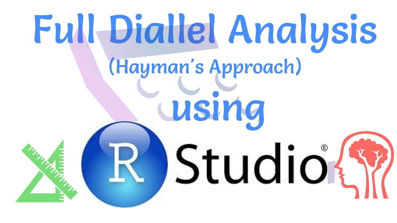 Full Diallel Analysis (Hayman's Approach) using R Studio An easy Urdu ...