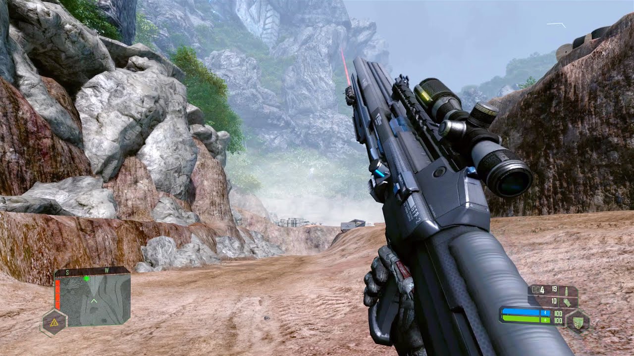 Most Powerful Alien Killing Rifle | Gauss Sniper Rifle | CRYSIS ...