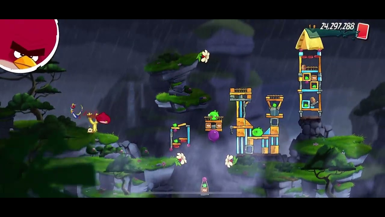 Angry birds 2 - level 1173 VERY HARD BOSS LEVEL - YouTube