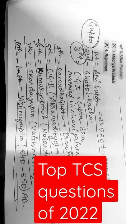 Tcs 2022tcs Cgl Chsl Toptrendingquestions Bestmcqs Mostrepeated Mostimportantquestions