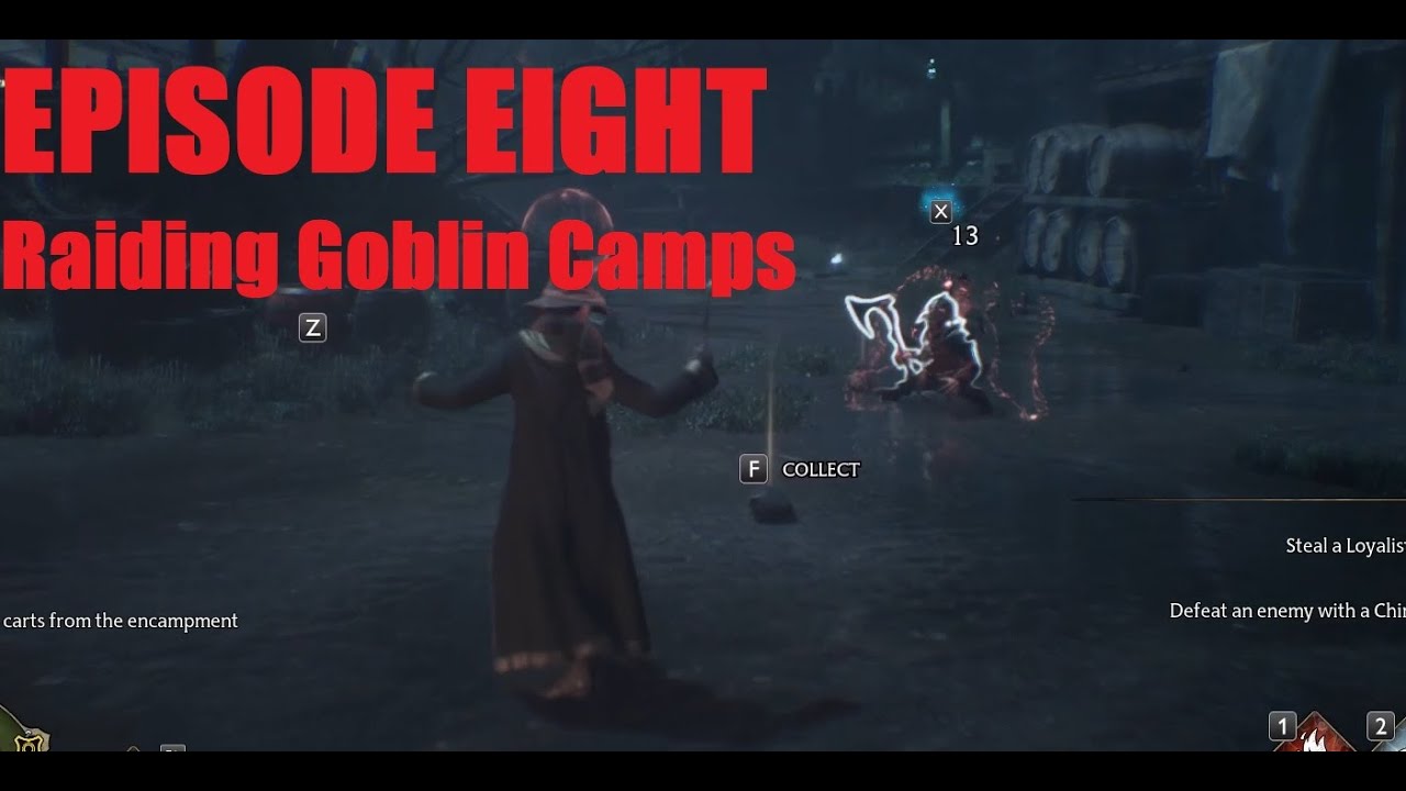 HOGWARTS LEGACY | RAIDING GOBLIN CAMPS | EPISODE EIGHT - YouTube