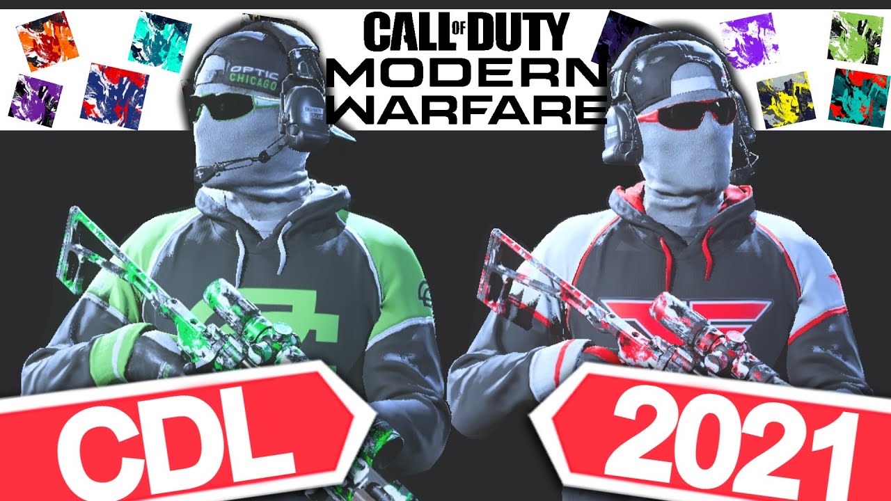 COD LEAGUE SKINS REVIEW | Which One Should You Get In 2021 | FaZe, 100 ...