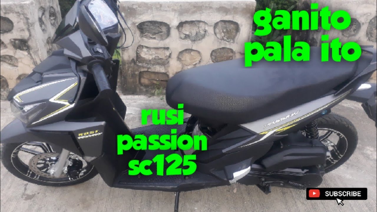 RUSI passion sc125 2021 | problem solved - YouTube