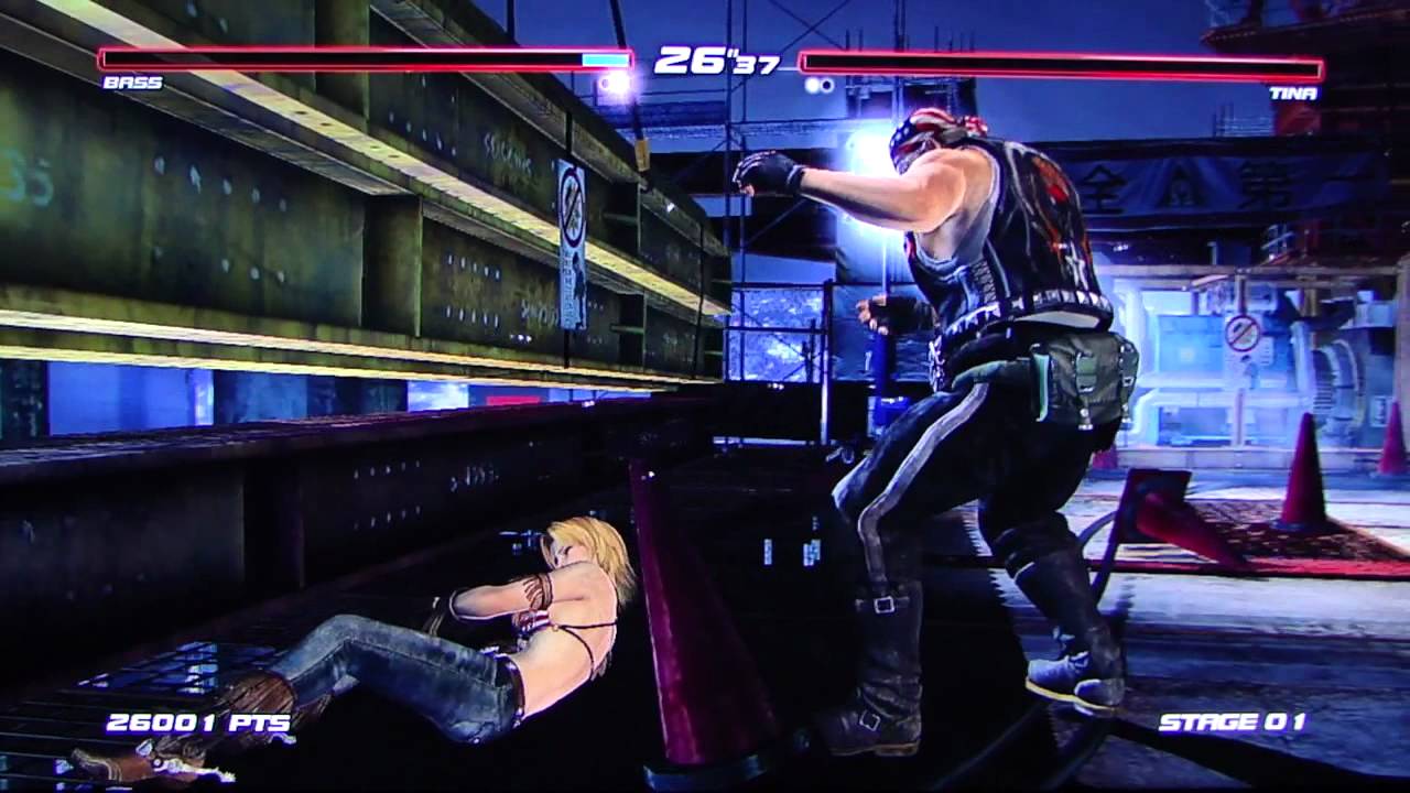 Dead or Alive 5: Bass Arcade Mode gameplay pt1 - YouTube
