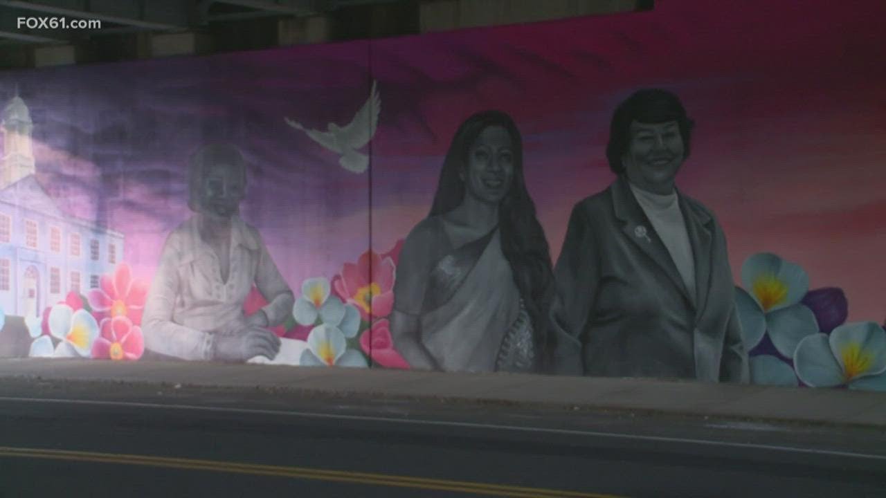 Murals across Connecticut spotlighted - YouTube