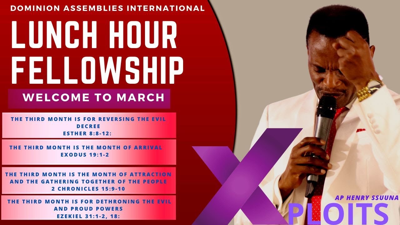 LUNCH HOUR FELLOWSHIP - YouTube