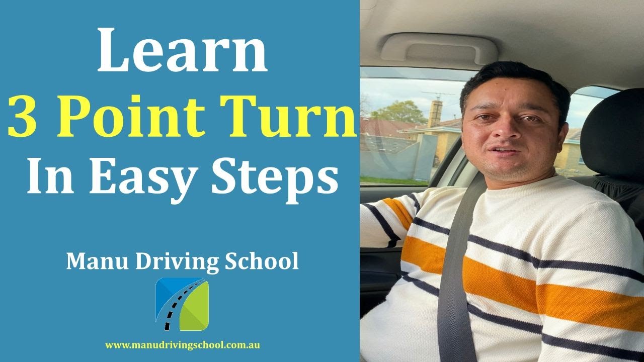 Learn 3 Point Turn in Easy Steps | Manu Driving School - YouTube