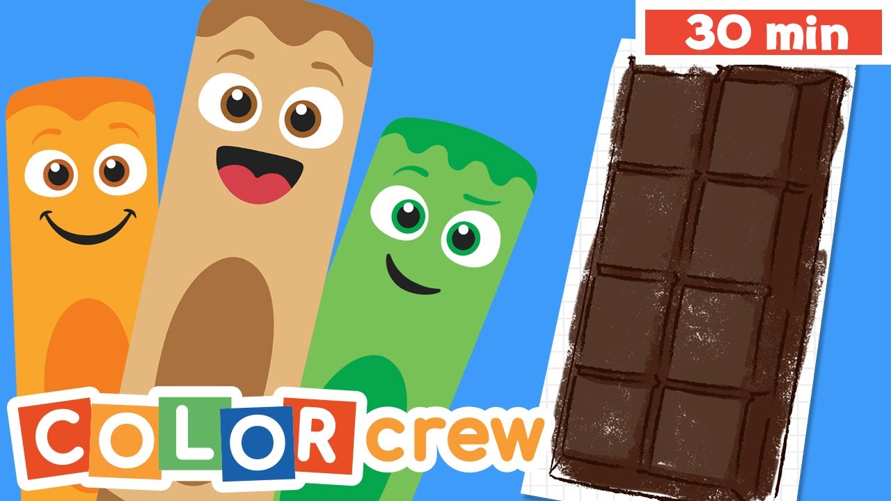 Toddler Learning Videos w Color Crew - 30 minutes | @BabyFirst Learn ...