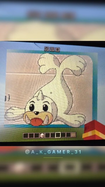 Seel Pokemon pixel art in Minecraft #pokemon #minecraft #viral #shorts ...