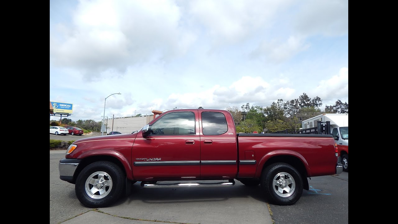 2002 Toyota Tundra SR5 Access Cab V8 video overview and walk around ...