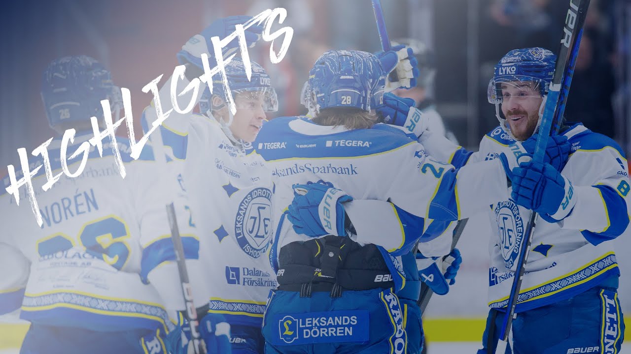 Highlights: Örebro HK - Leksands IF - YouTube