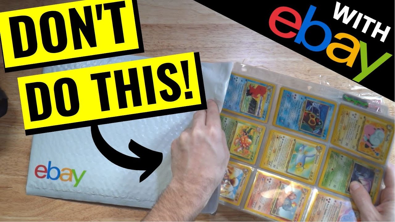 Shipping Your Cards with eBay! (eBay Selling Tutorial) - YouTube