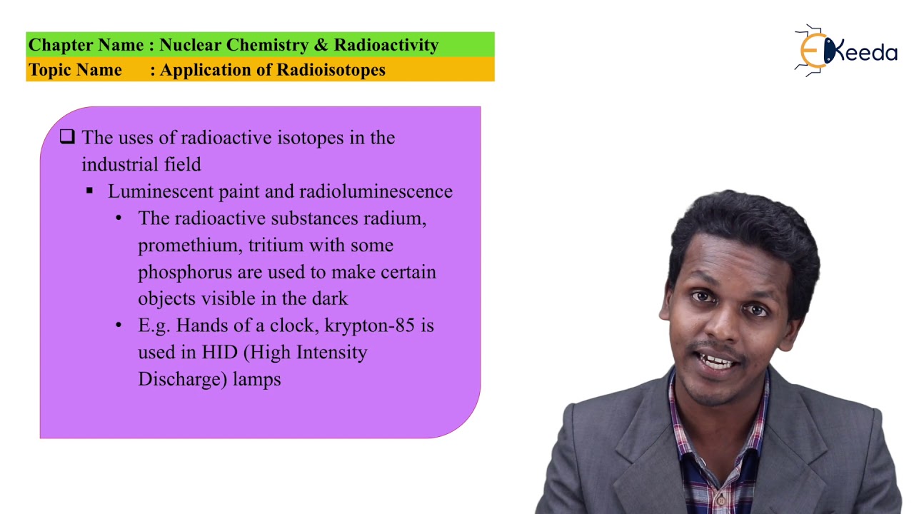 Applications & Radioisotopes - Nuclear Chemistry & Radioactivity ...