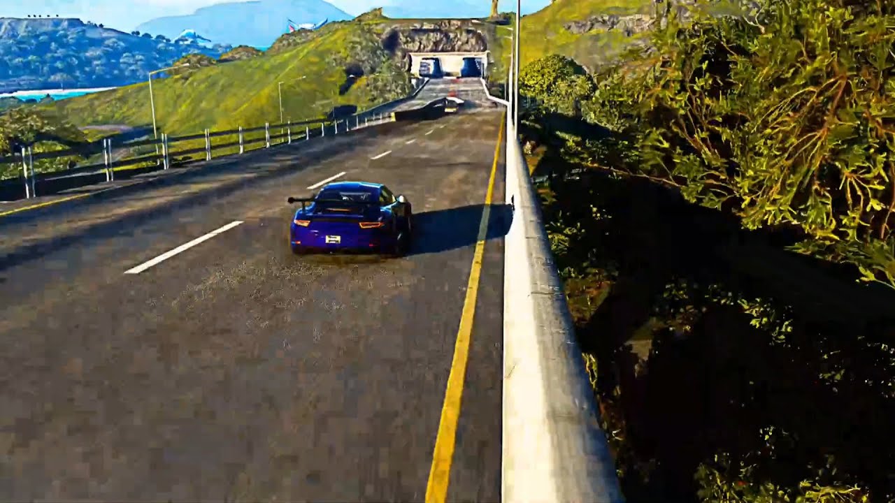 TCM Porsche highway run - YouTube