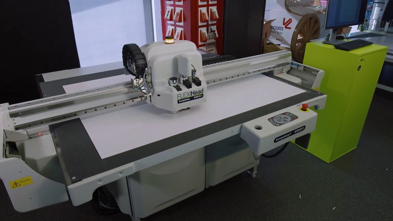 09 Producing PACKAGING on the Kongsberg V Cutting Table @ GBM Limerick ...