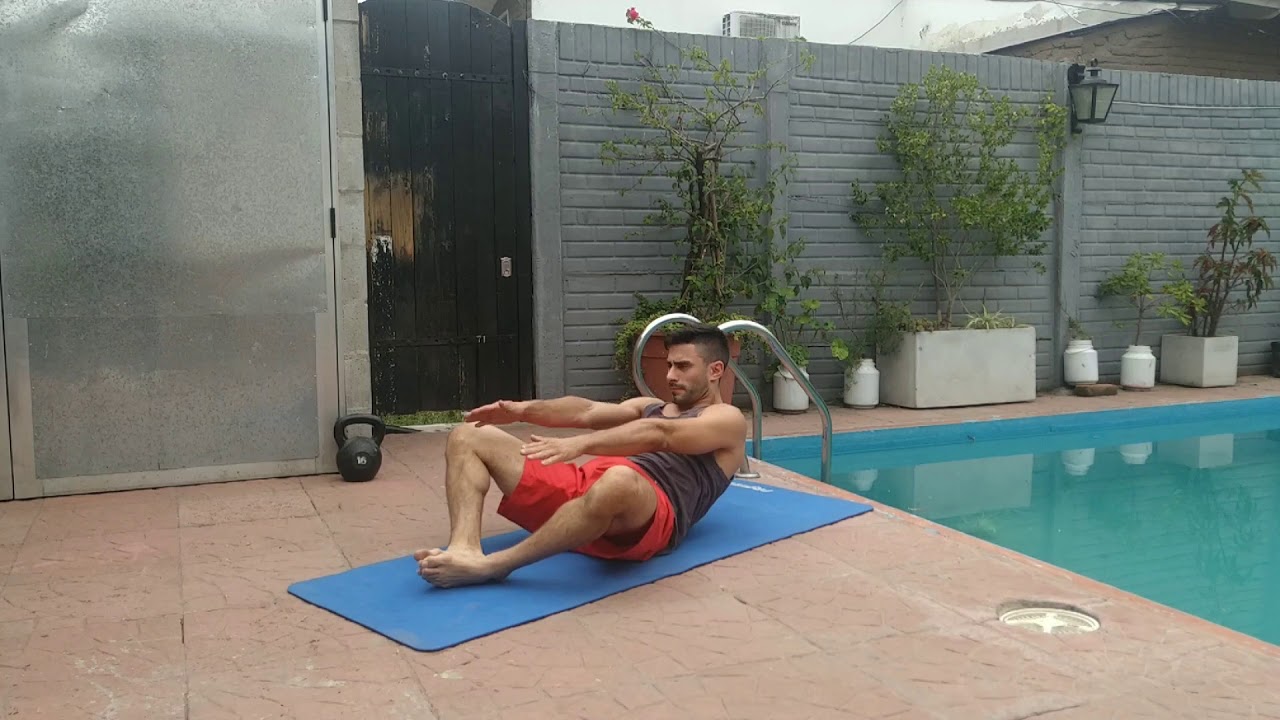 Butterfly Sit Ups - Abdominales Mariposa - YouTube