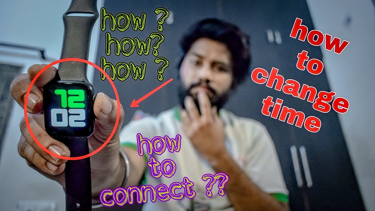 HOW TO CONNECT T500 IWO SMARTWATCH TO YOUR PHONE || TAP TO TECH ...
