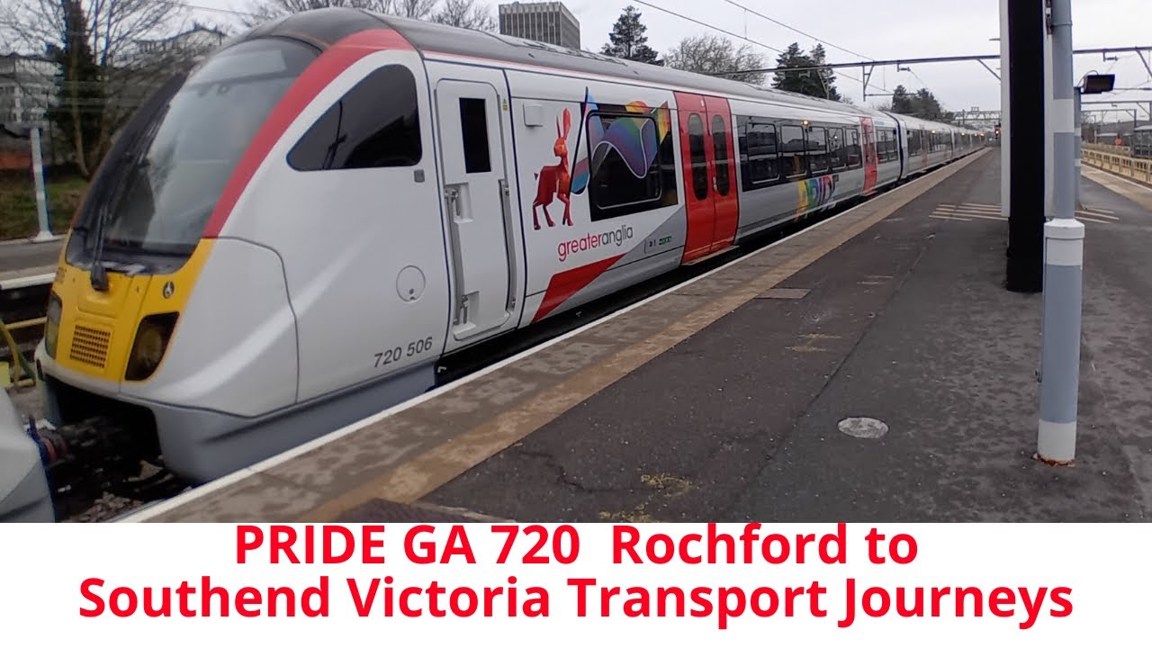 PRIDE GA 720 Rochford to Southend Victoria Transport Journeys - YouTube