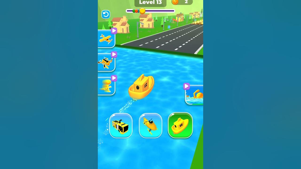 shape changer game - YouTube