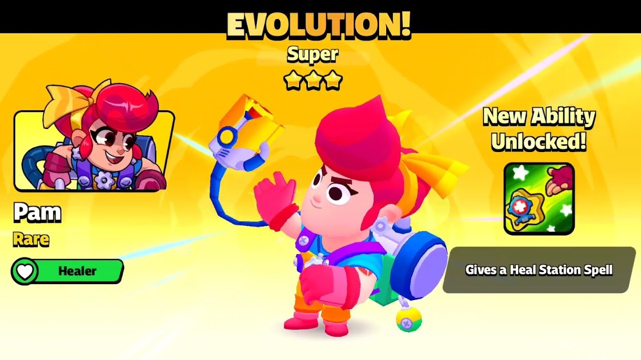 Squad Busters Pam 3 Star Evolution - YouTube