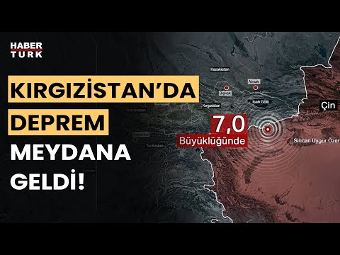 Kırgızistan'da 7.1 büyüklüğünde deprem meydana geldi!