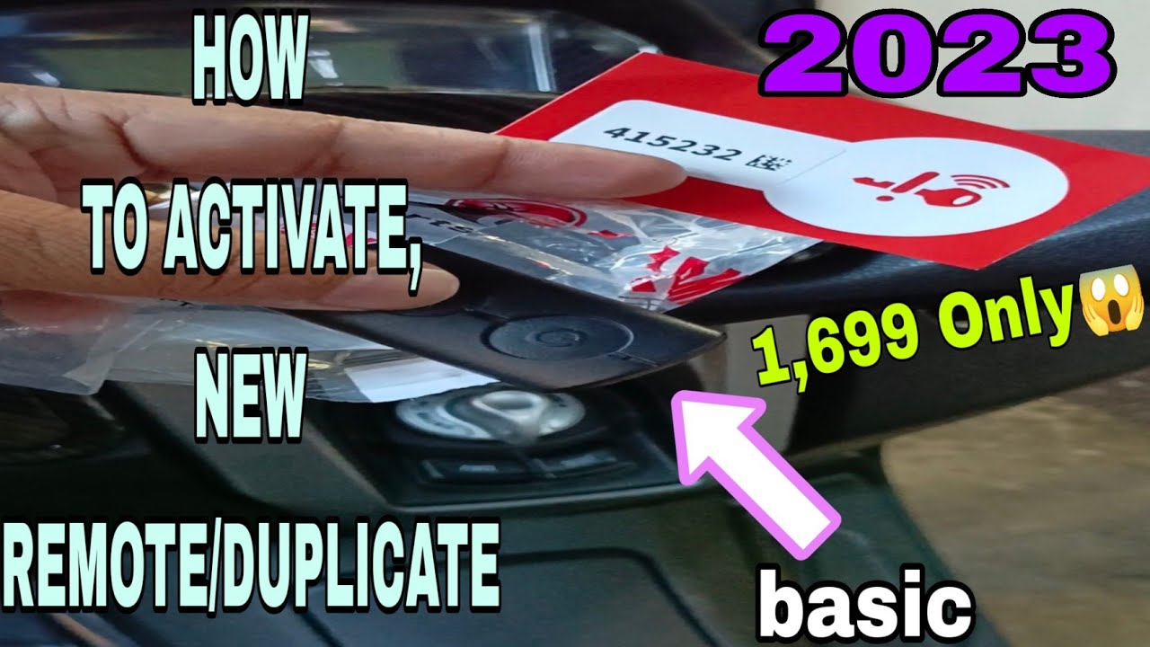 NMAX V2,ACTIVATE NEW REMOTE/DUPLICATE KEY NOVEMBER 2023 - YouTube
