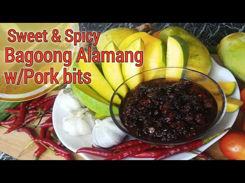 Sweet & Spicy BAGOONG ALAMANG w/Crispy Pork Fat/Simple and Easy way of ...