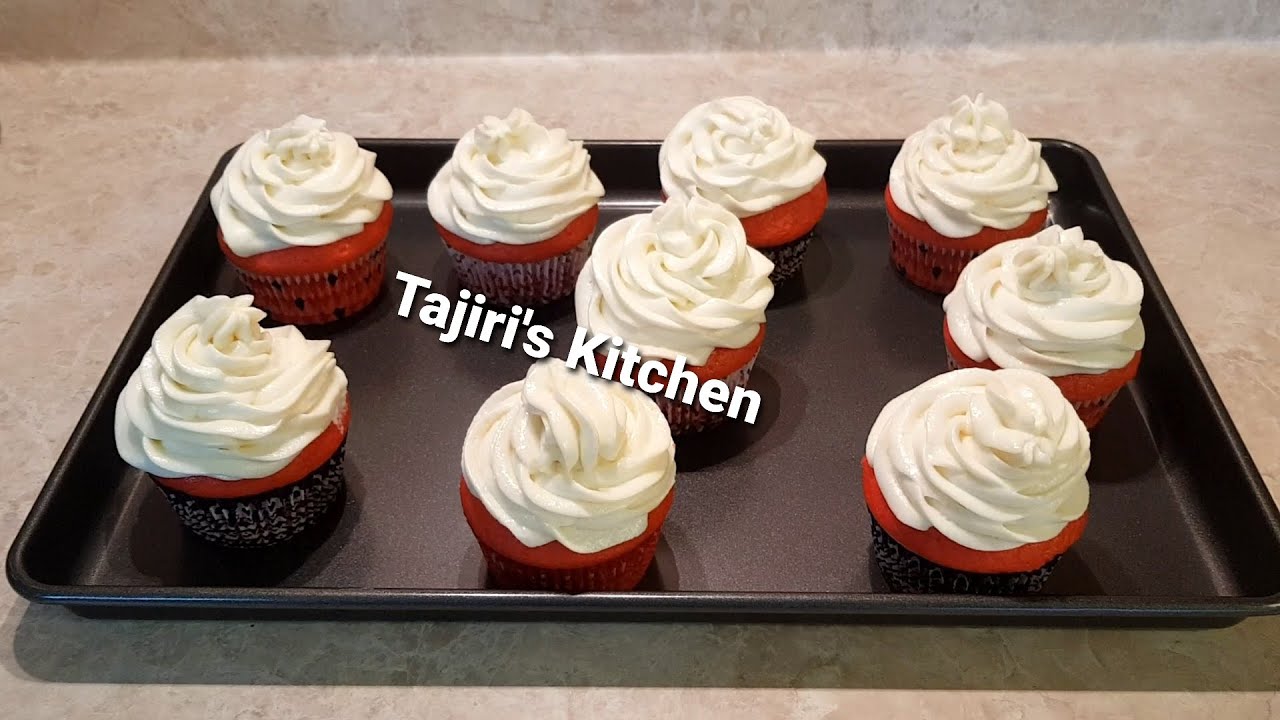 Jinsi ya Kutengeneza Keki / Cupcakes / Red Velvet Cupcakes Recipe ...