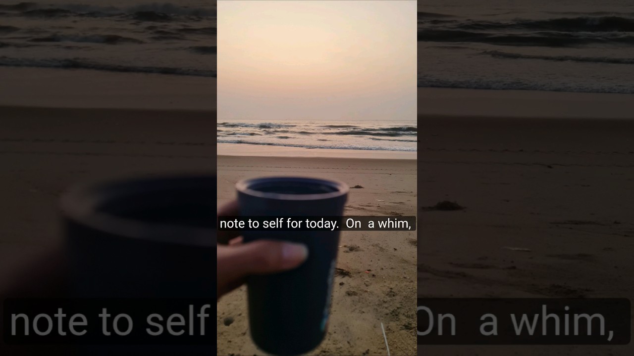 ONE MINUTE NOTE TO SELF - slow down! for what? - YouTube