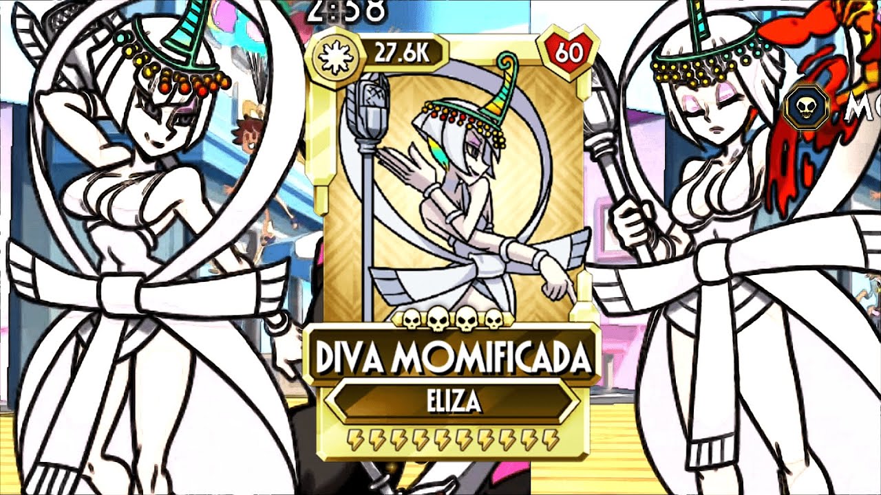 🥎ELIZA DIVA MOMIFICADA 🥎MUMMY DEAREST // Skullgirls Mobile - YouTube