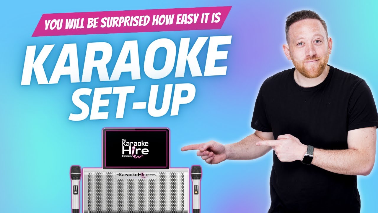 Karaoke Setup Tutorial | Easy Guide by The Karaoke Hire Company - YouTube