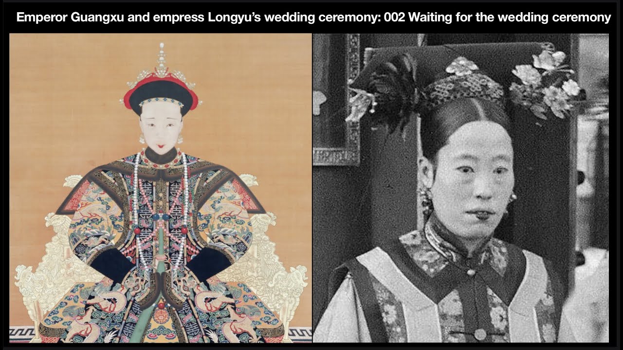 Emperor Guangxu and empress Longyu’s wedding ceremony: 002 Waiting for the wedding ceremony ...
