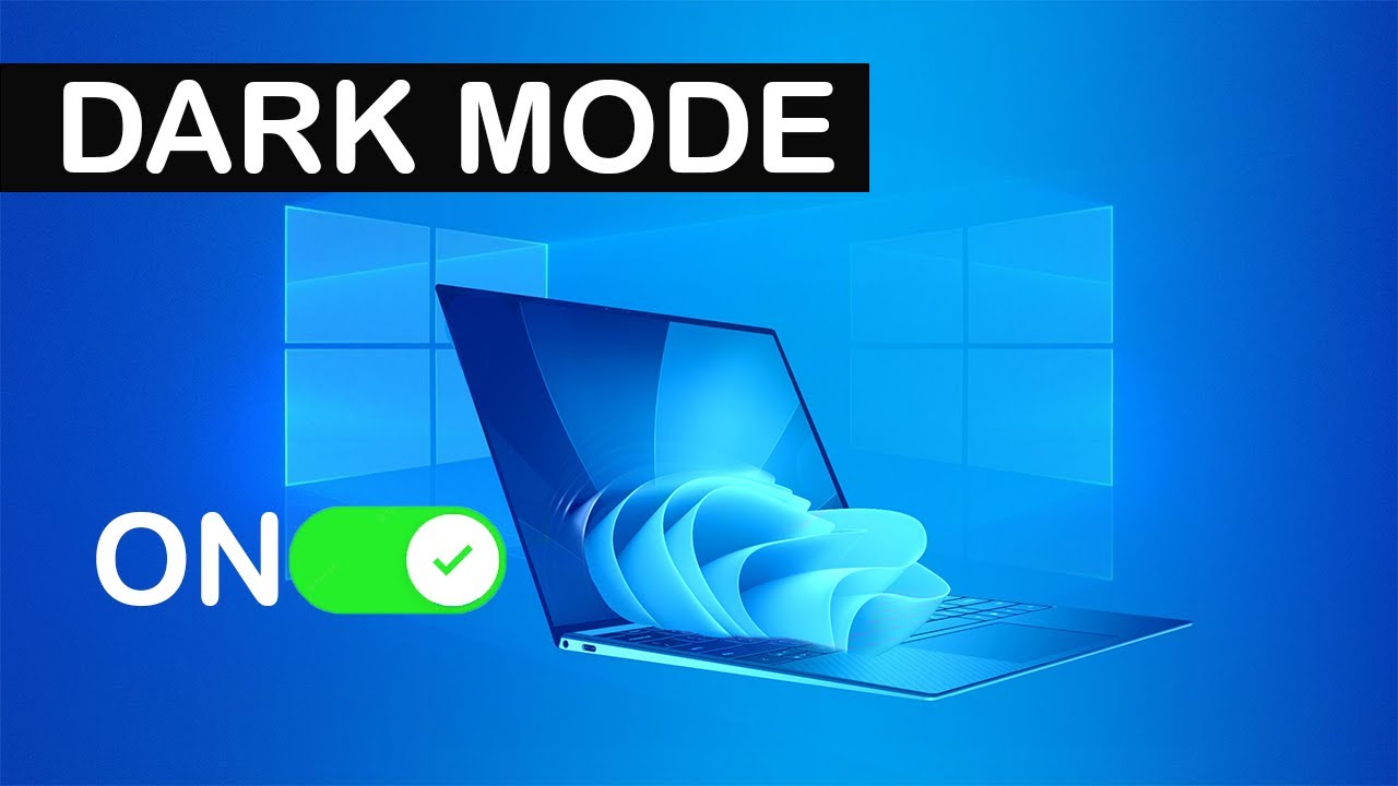 Mode sombre : Comment l'activer sur Windows (Dark Mode) 🏴 - YouTube