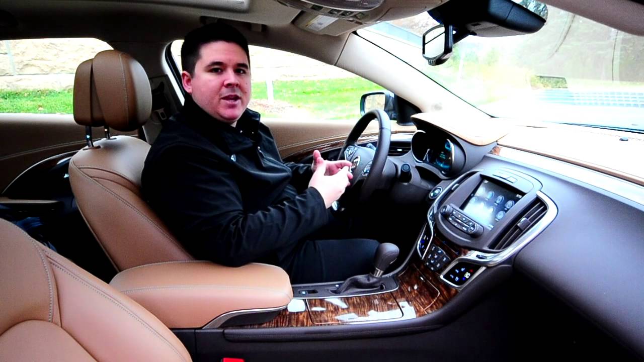IHS Auto Reviews: 2014 Buick LaCrosse Premium with IntelliLink - YouTube
