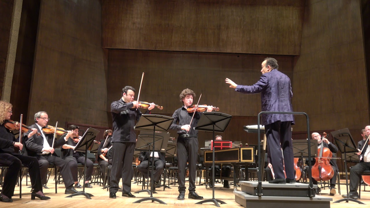 Vadim Gluzman and MIchael Shaham Bach Double Concerto/JSO/Chaslin - YouTube