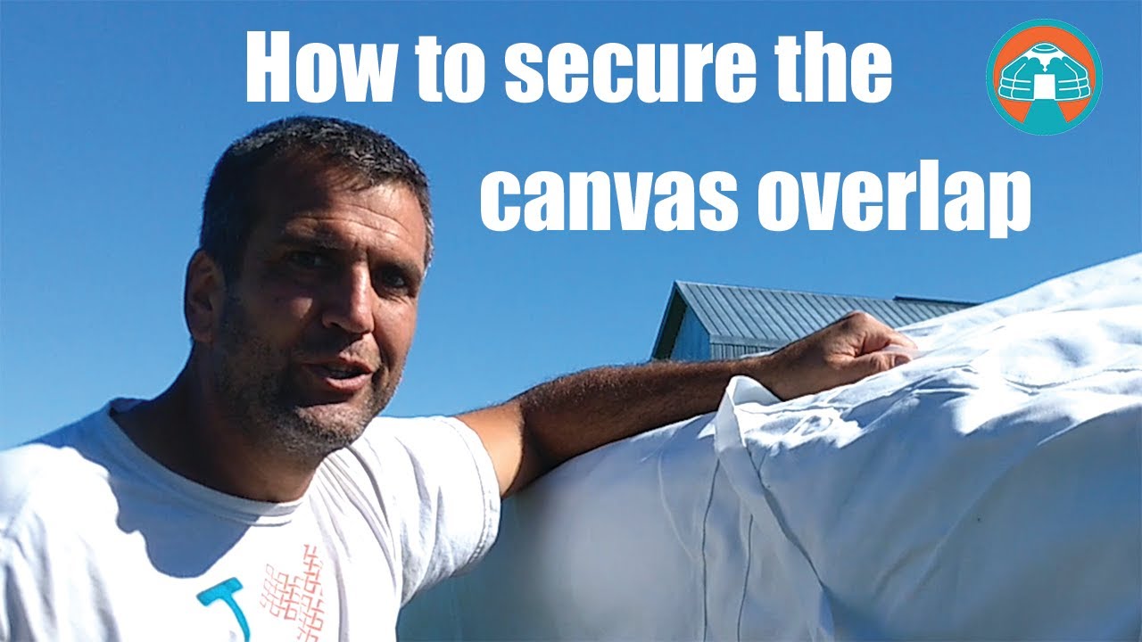 How to Secure the Canvas Overlap - YouTube
