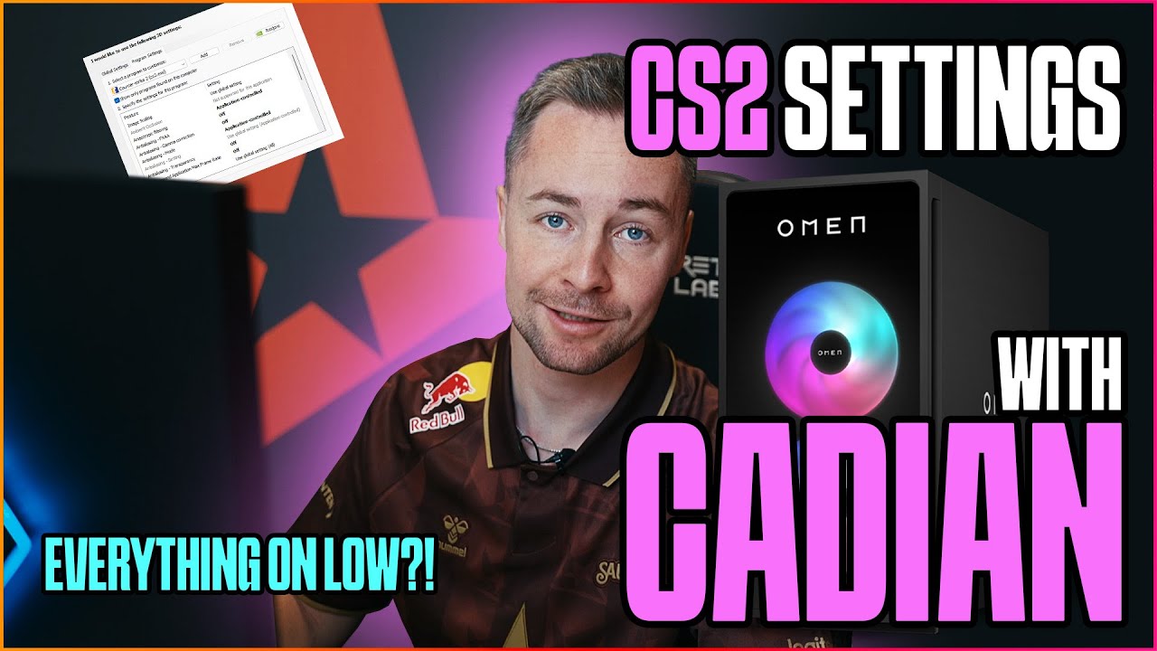 cadiaN's CS2 Setup – Powered by OMEN 35L 🔥 - YouTube