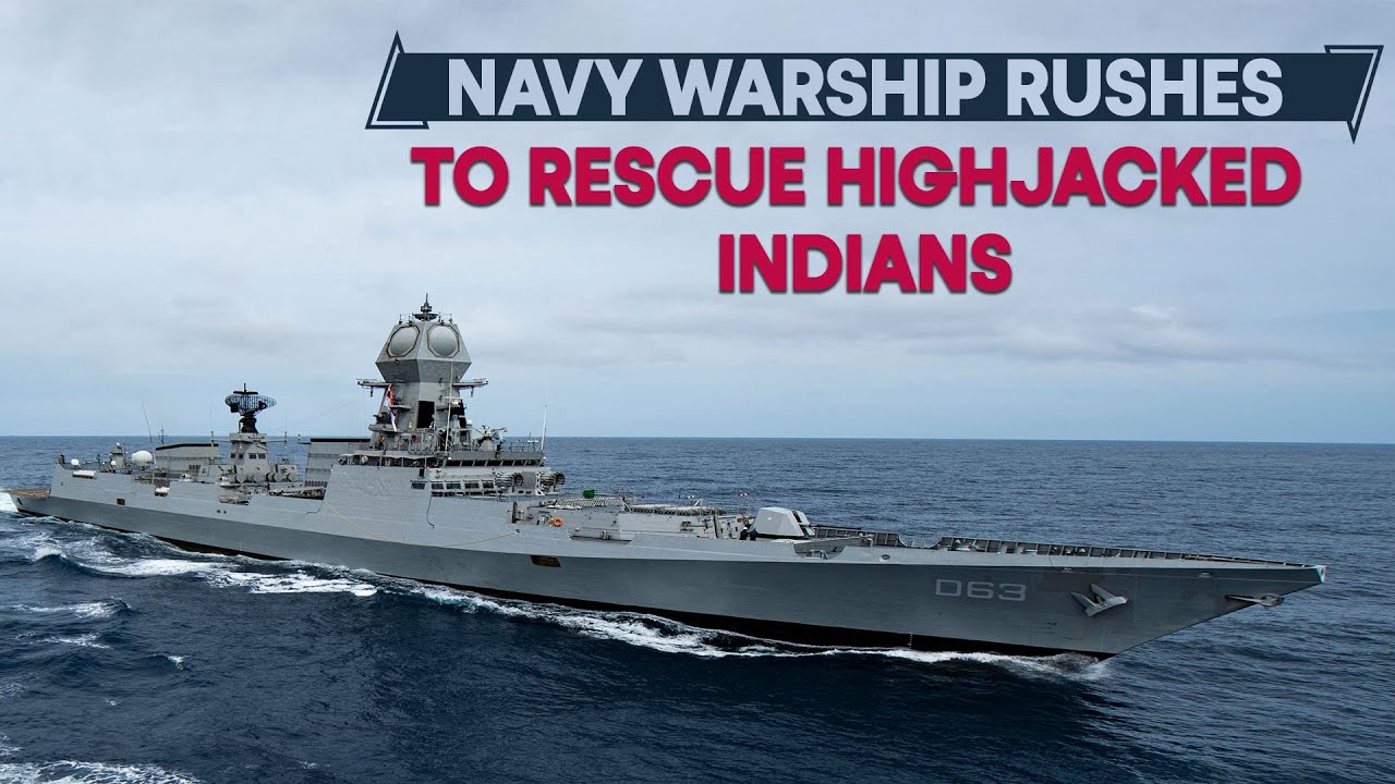 Hijacking Attempt On Liberian-Flagged Ship With 15 Indians, Navy In ...