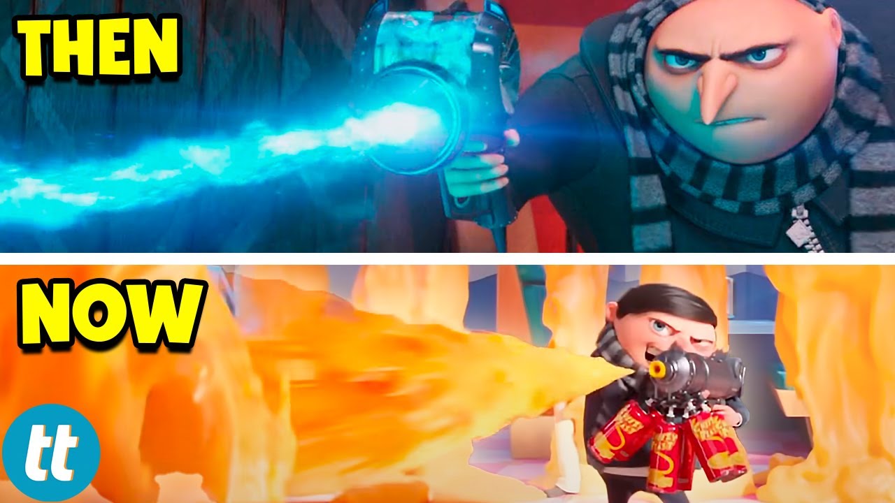 Did you notice this Despicable Me easter egg in Minions Rise of Gru?? # ...