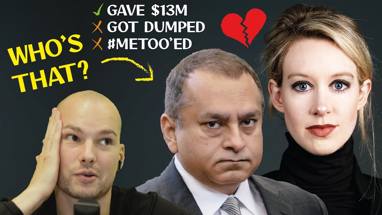 Ramesh "Sunny" Balwani: Elizabeth Holmes partner (in crime) giving a ...