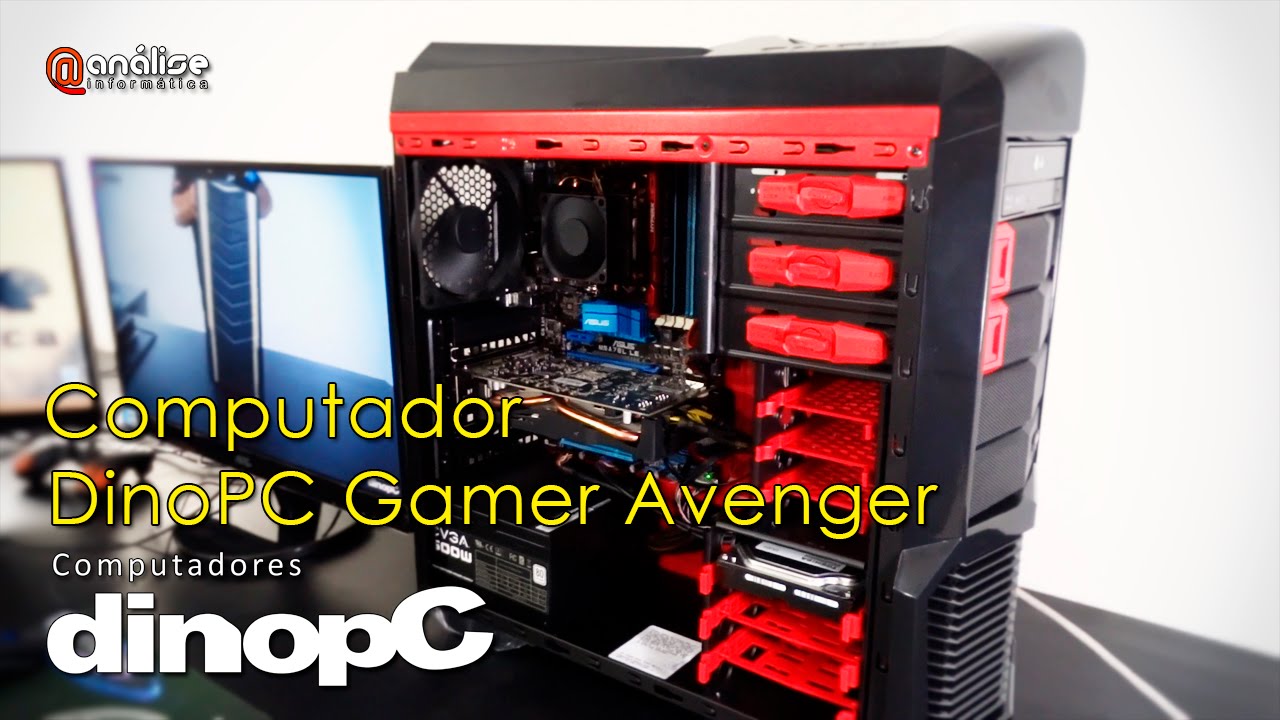 Computador DinoPC Gamer Avenger AMD FX 8320 3 50Ghz - YouTube